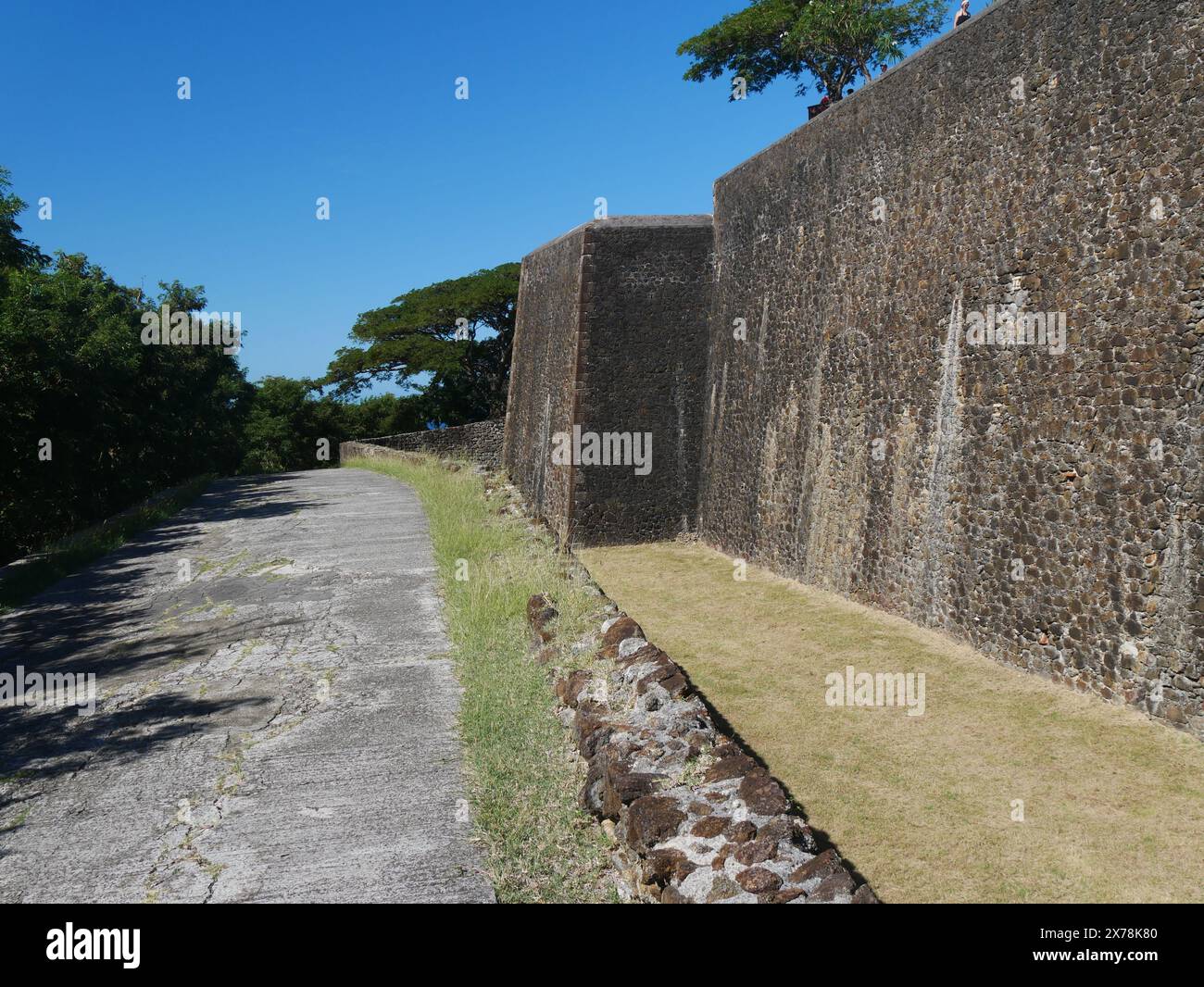 Fort Napoleon in Terre de Haut, les Saintes, Guadeloupe. French west ...