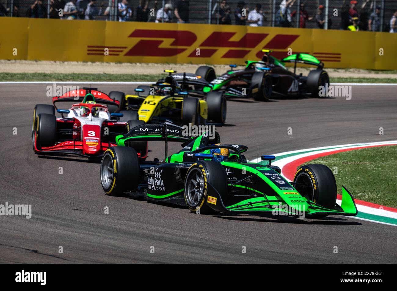 05 MALONEY Zane (bar), Rodin Motorsport, Dallara F2 2024, action during ...