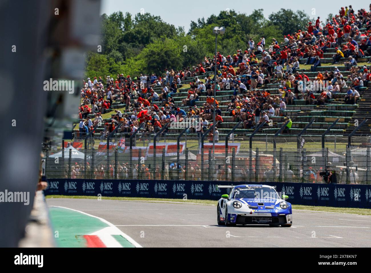 Imola, Italy. 18th May, 2024. #4 Alexander Tauscher (D, Proton Huber ...