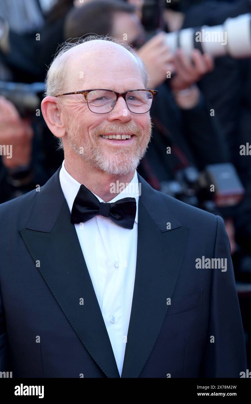 Cannes, France. 18th May, 2024. CANNES, FRANCE. May 18, 2024: Ron ...