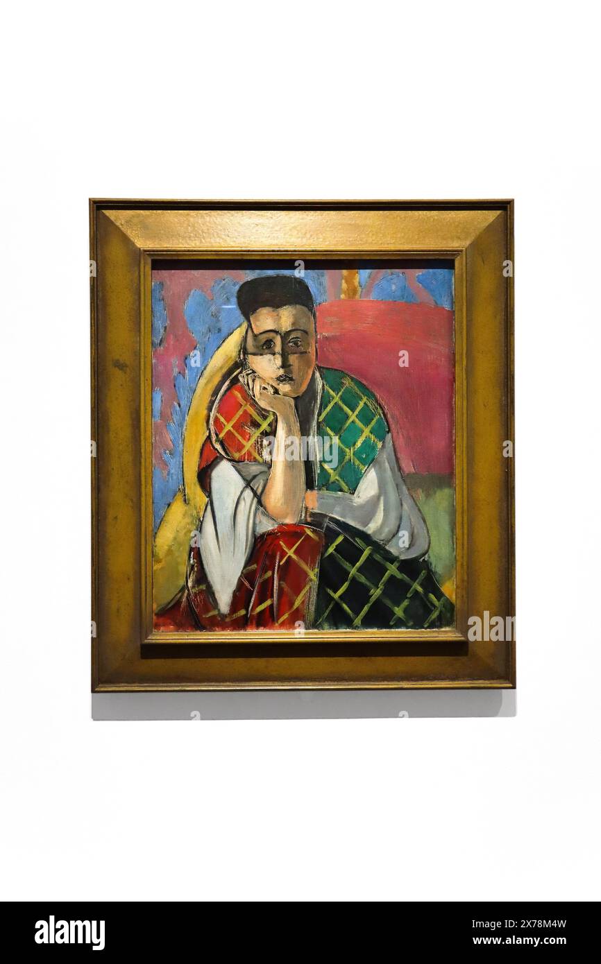Nice, France - November 20, 2023: "Woman with veil" by Henri Matisse ...