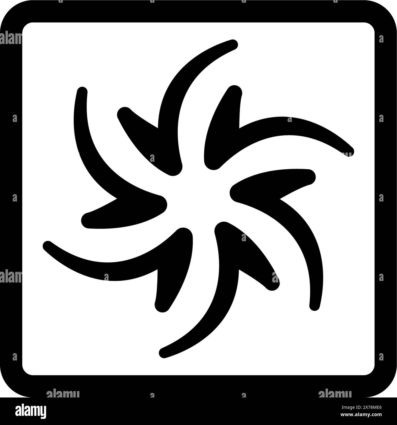 Hvac pictogram Stock Vector Images - Alamy