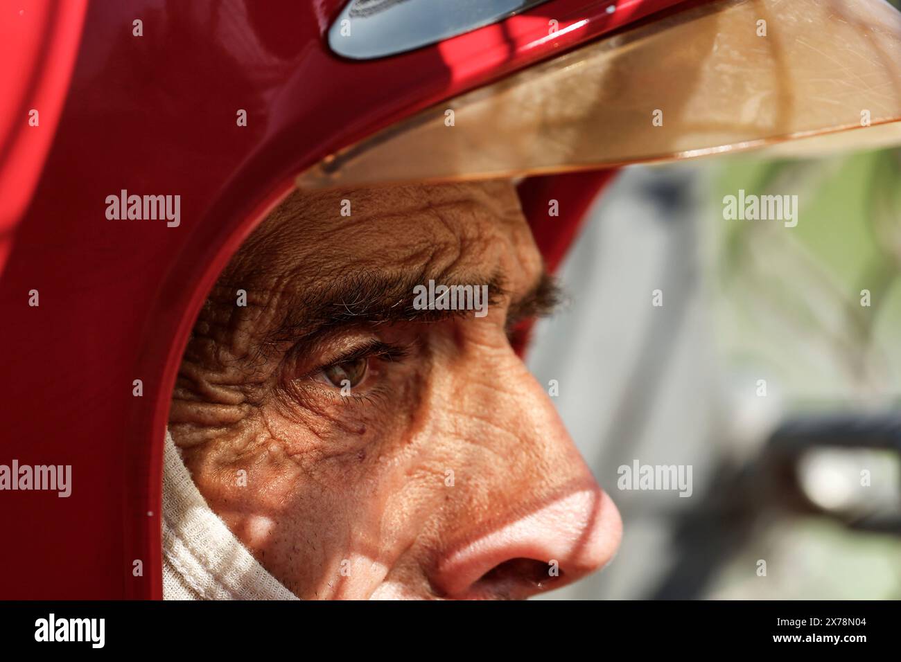 Imola, Italy. 18th May, 2024. Track marshal, F1 Grand Prix of Emilia ...