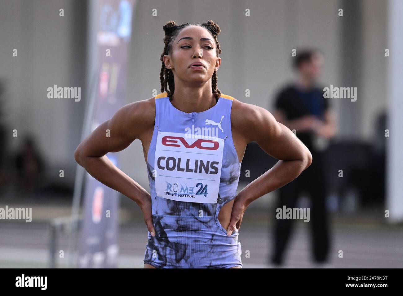 Rome, Italy. 18th May, 2024. Shania Collins during the Sprint Festival ...