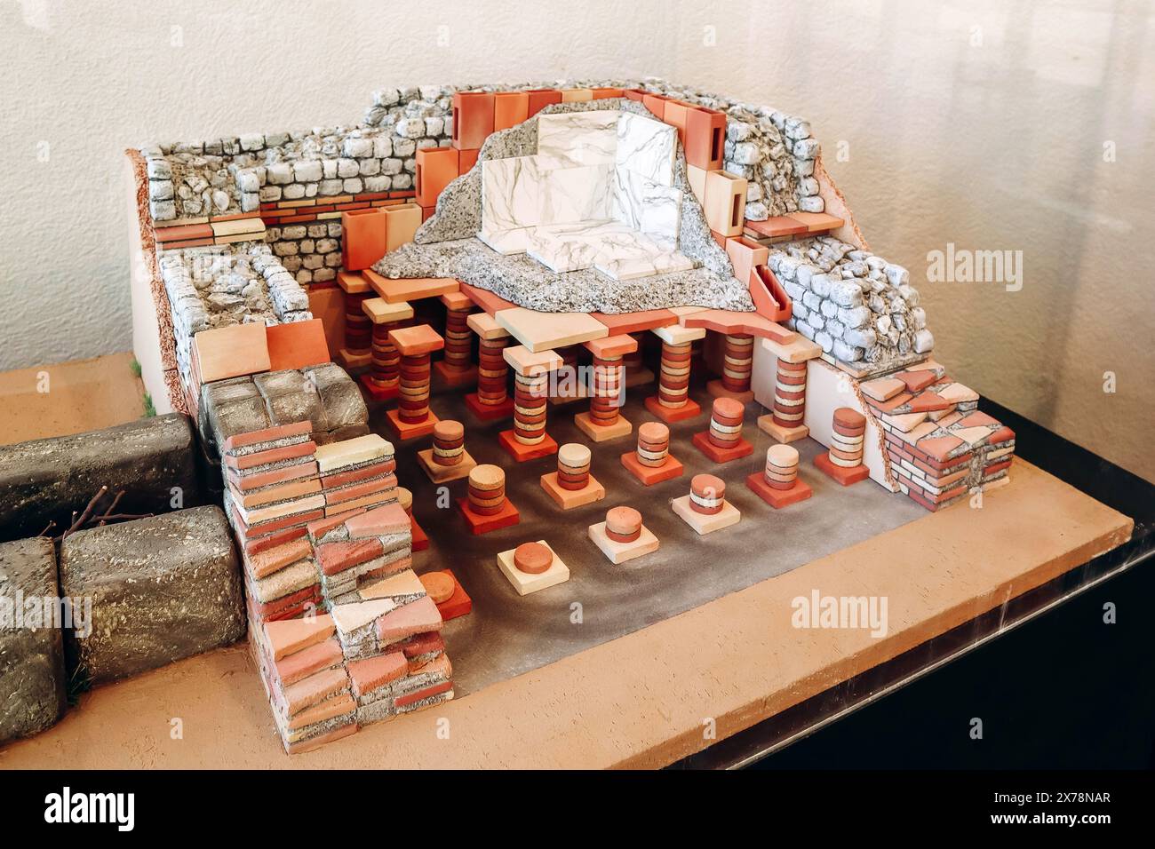 Ancient Roman Bath Model Maqueta FELICECALCHI: Il Plastico Di Roma