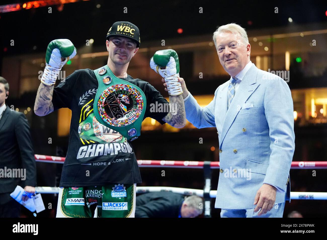 Tyson fury wbc frank warren hi-res stock photography and images - Alamy