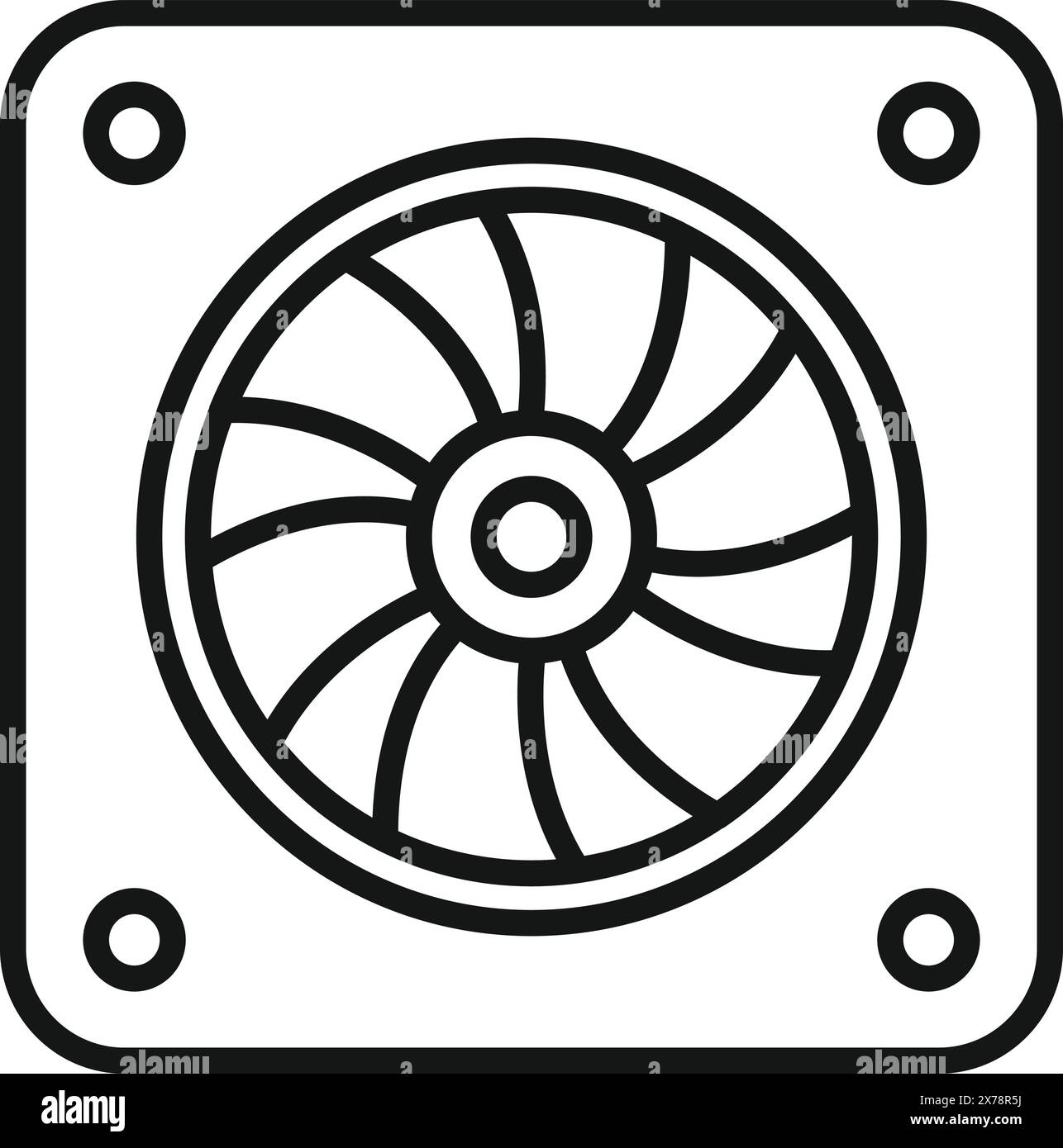 Heat dissipation Stock Vector Images - Alamy
