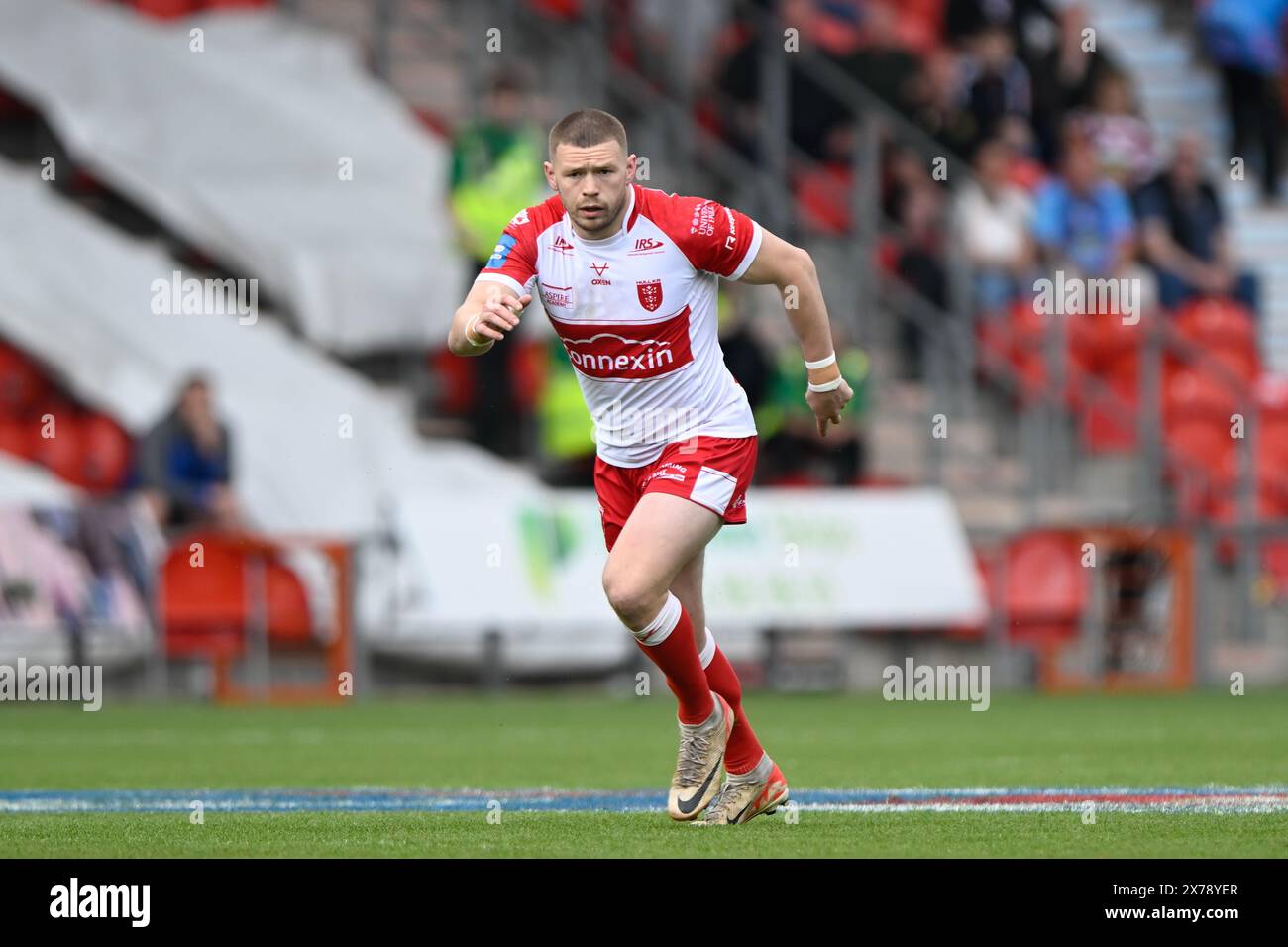 James Batchelor of Hull KR during the Betfred Challenge Cup Semi-Final ...