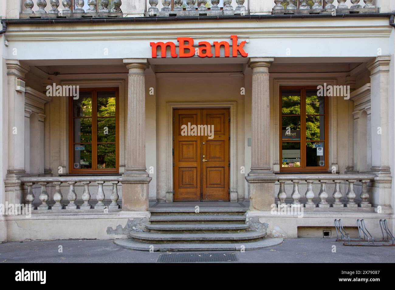 mBank in Krakow Stock Photo - Alamy