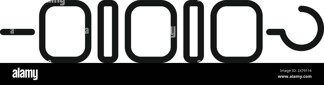 Simplistic line art of a caboose train car icon, perfect for various ...