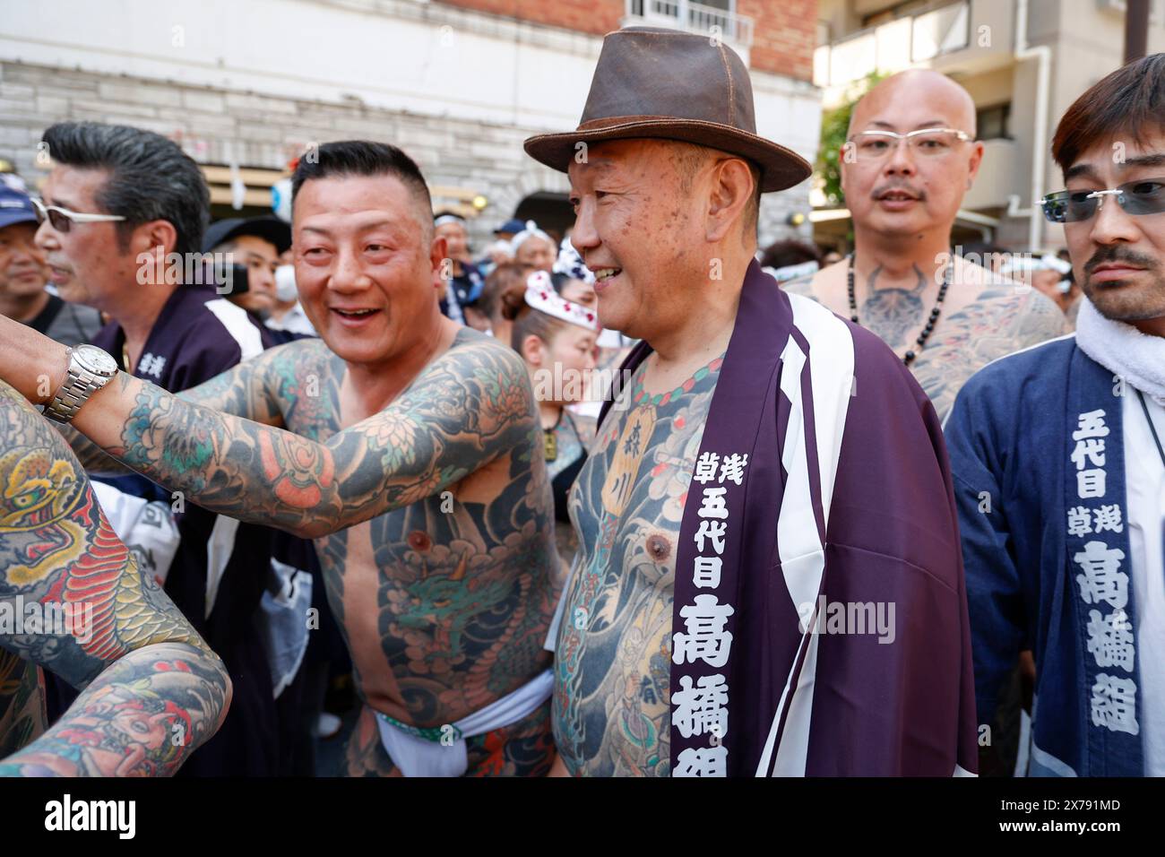 Tokyo, Japan. 18th May, 2024. Participants showing their full body ...