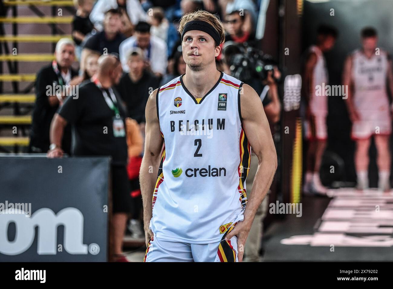 Debrecen, Hungary. 18th May, 2024. Belgium's Thibaut Vervoort looks on ...