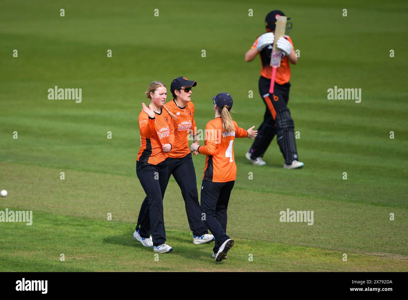 Southampton, UK, 18th May 2024. Alice Monaghan (left), Nancy Harman ...