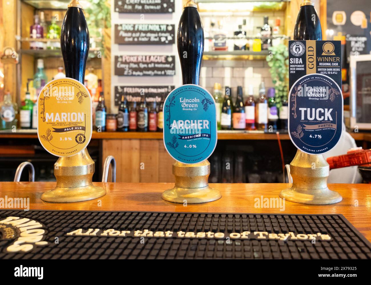 Beer pump labels hi-res stock photography and images - Alamy