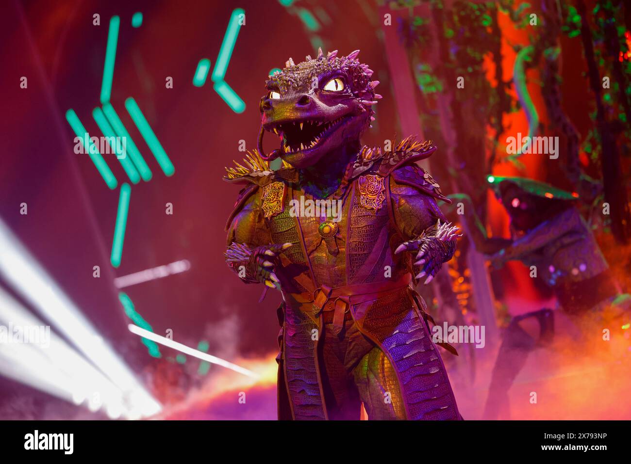 Cologne, Germany. 18th May, 2024. The character "The Crocodile" is on ...