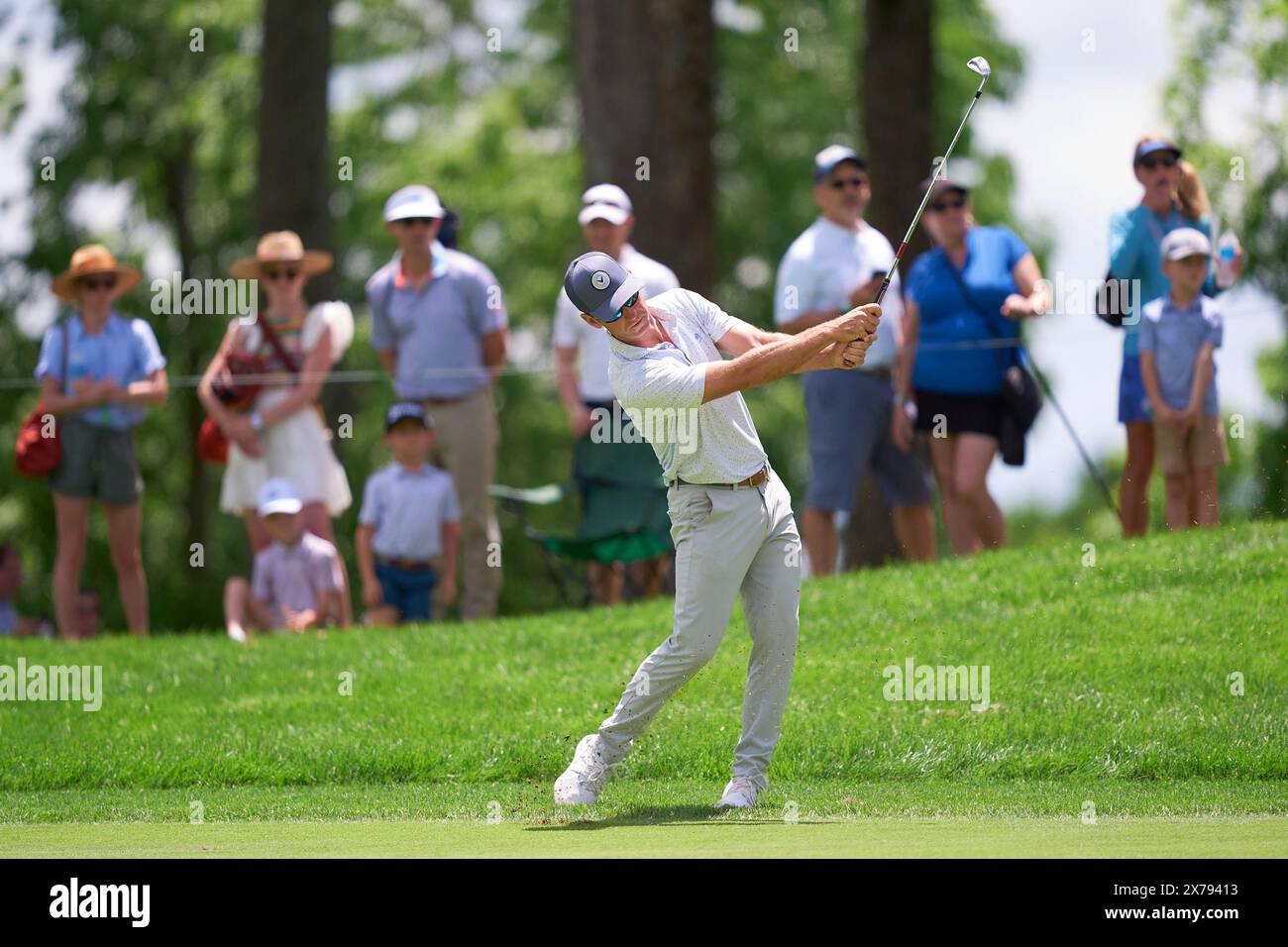 Jeremy Wells of the United States in action during Third Round of the ...
