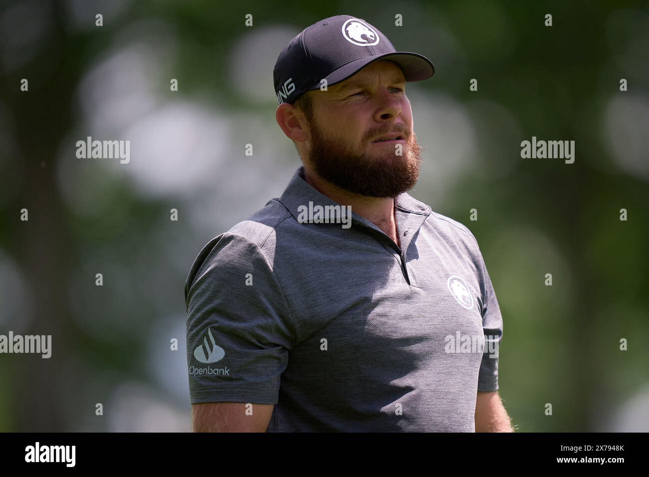 Tyrrell Hatton of England in action during Third Round of the 2024 PGA ...