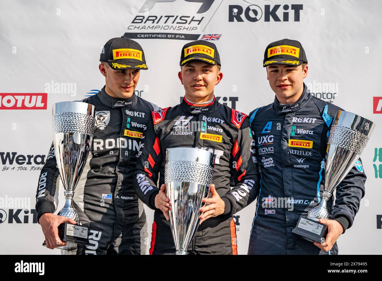 Sevenoaks, Kent - May 11th 2024: Deagen FAIRCLOUGH 1st with Alex ...