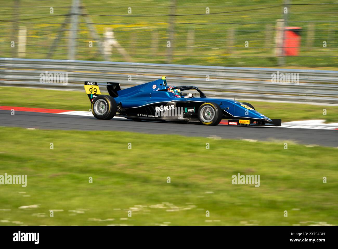 Sevenoaks, Kent - May 11th 2024: Yuhao FU 99 Virtuosi Racing Race 1 ...