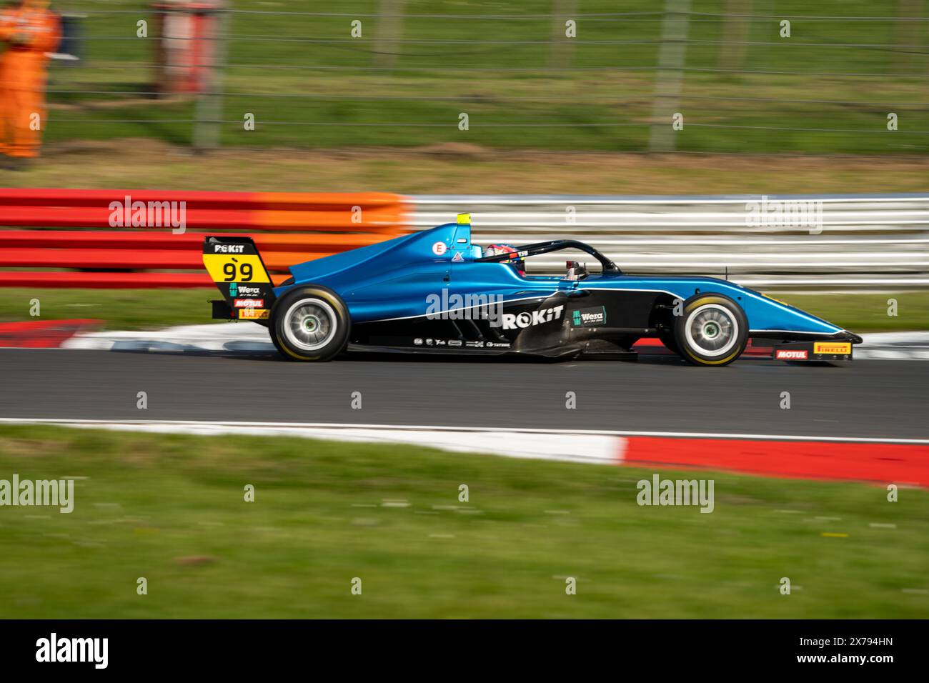 Sevenoaks, Kent - May 11th 2024: Yuhao FU 99 Virtuosi Racing Race 1 ...