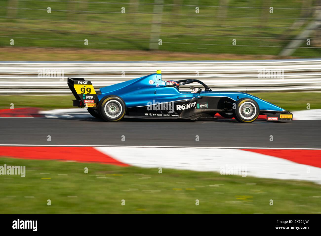 Sevenoaks, Kent - May 11th 2024: Yuhao FU 99 Virtuosi Racing Race 1 ...