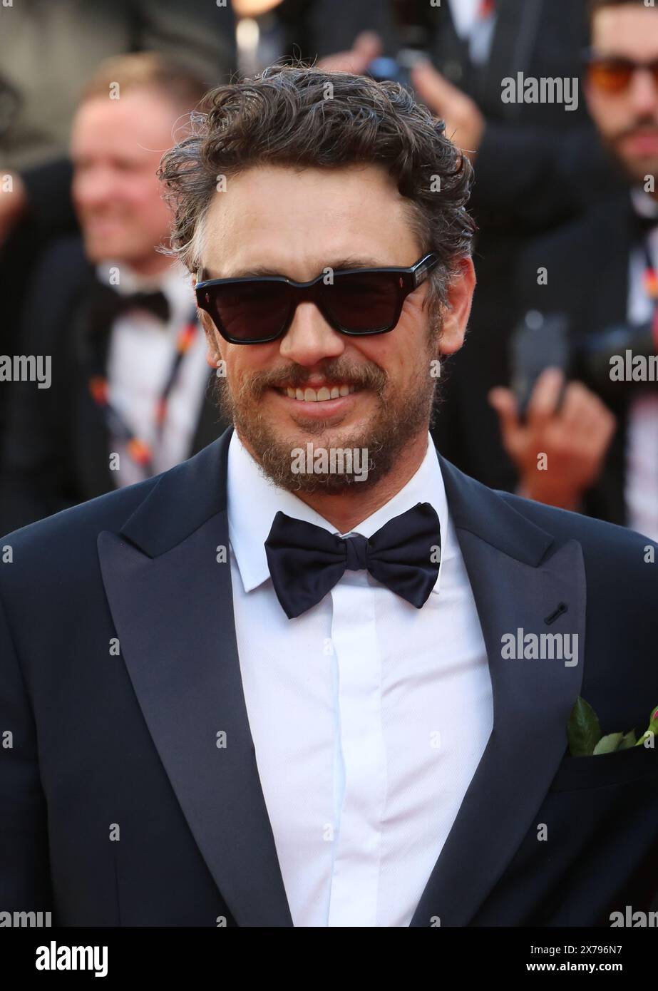 Cannes, France, 18th May, 2024. James Franco arriving on the red carpet ...