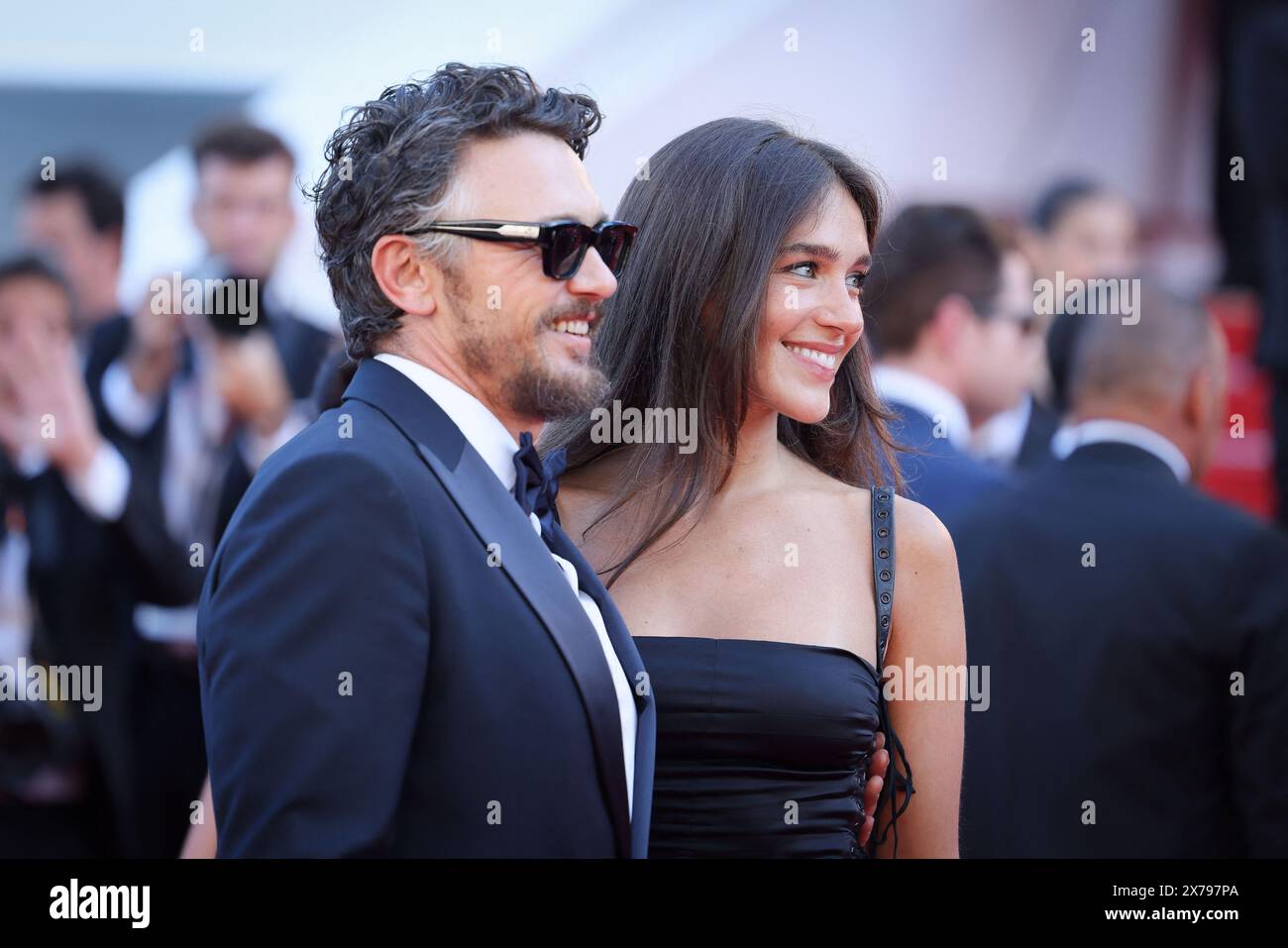 Cannes, France. 18th May, 2024. James Franco and Izabel Pakzad ...