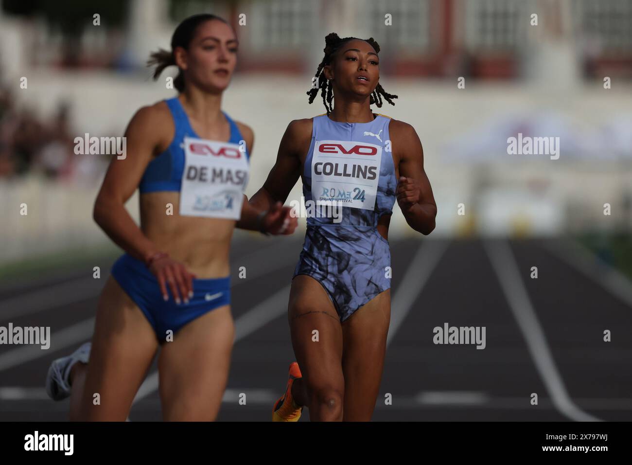 Rome, Italy. 18th May, 2024. Rome, Italy 18.05.2024: Shania Collins USA ...