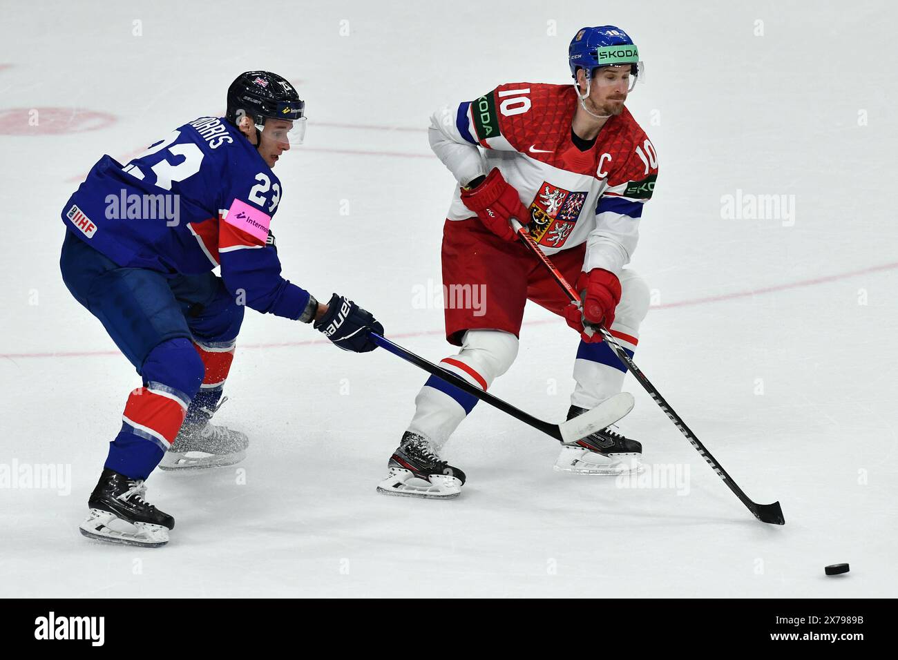 Prague, Czech Republic. 18th May, 2024. Captain ROMAN CERVENKA (10) of ...
