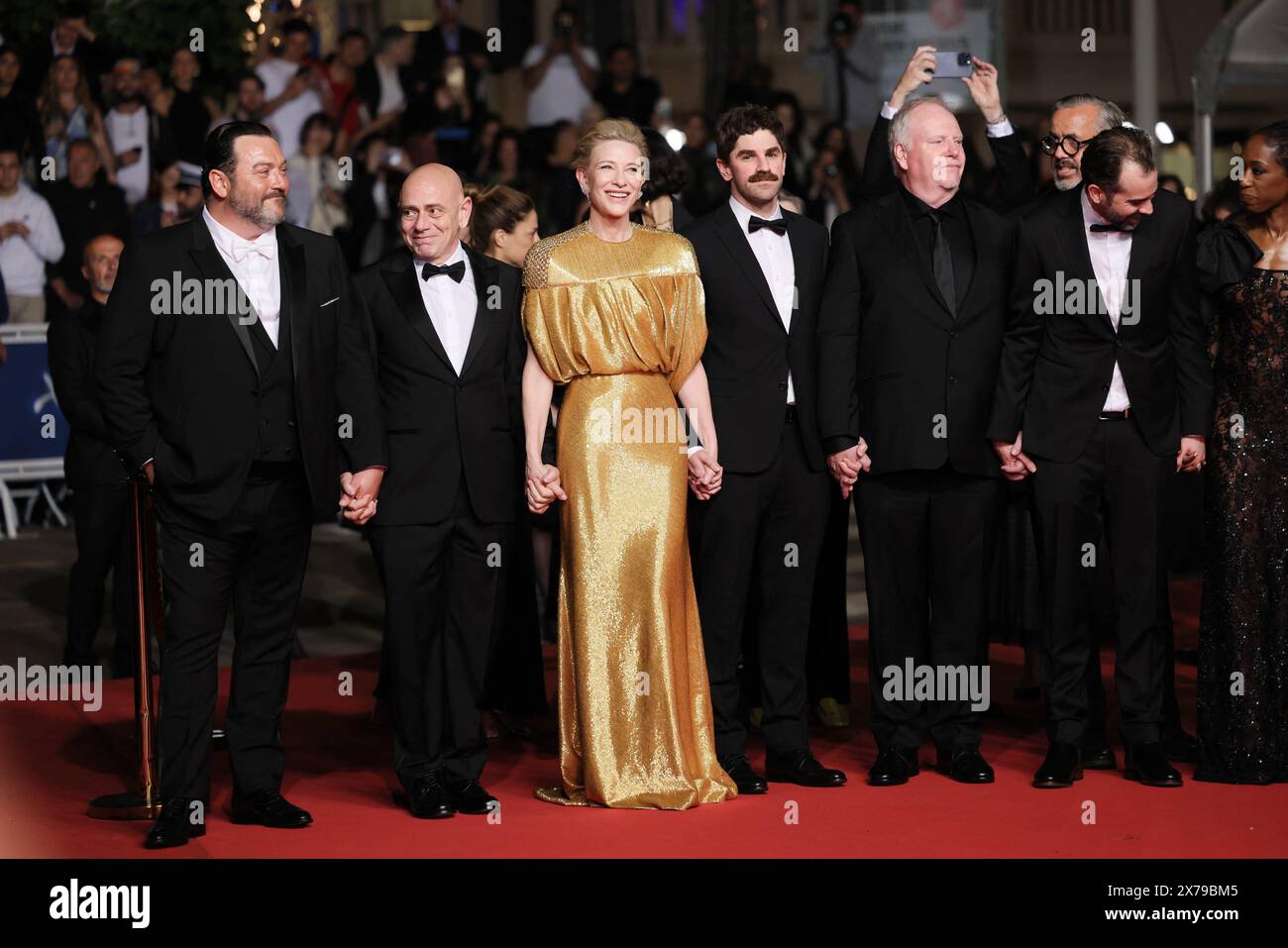 Cannes, France. 18th May, 2024. Philipp Kreuzer, Liz Jarvis, Charles ...