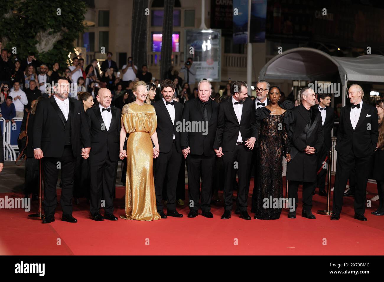 Cannes, France. 18th May, 2024. Philipp Kreuzer, Liz Jarvis, Charles ...