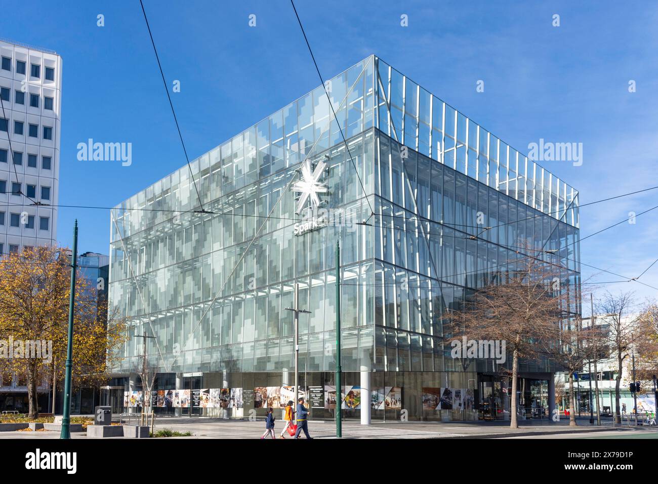 Spark Square Building, Cathedral Square, Christchurch Central ...