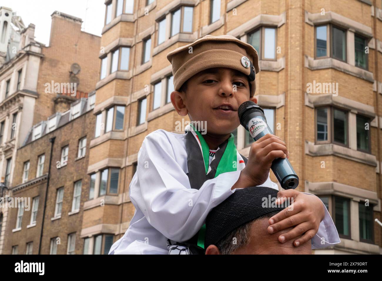 Nakba Day mass march - Central London, UK, 18th May 2023 Stock Photo ...