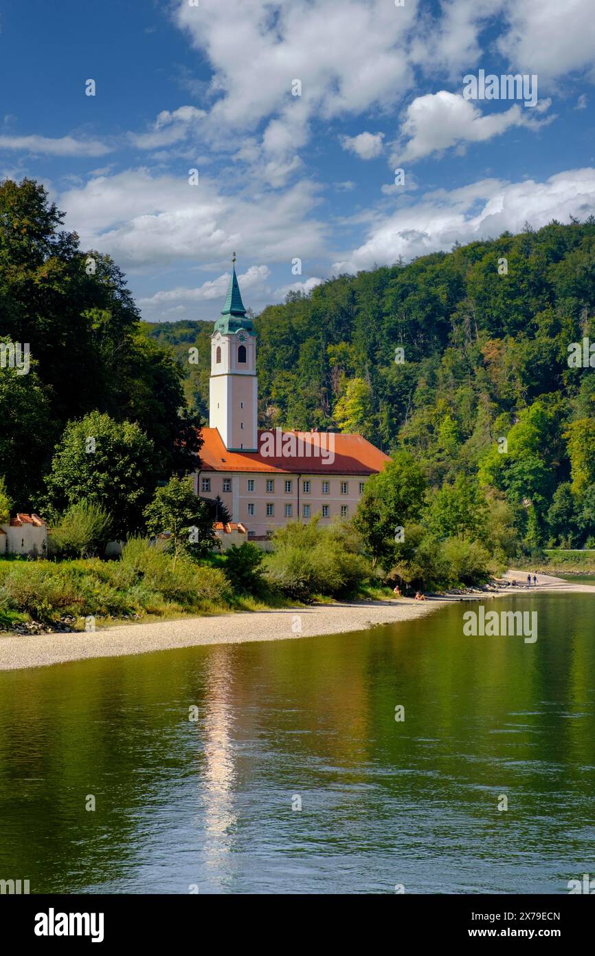 Weltenburg Monastery on the Danube, Danube Gorge, Weltenburger Enge ...