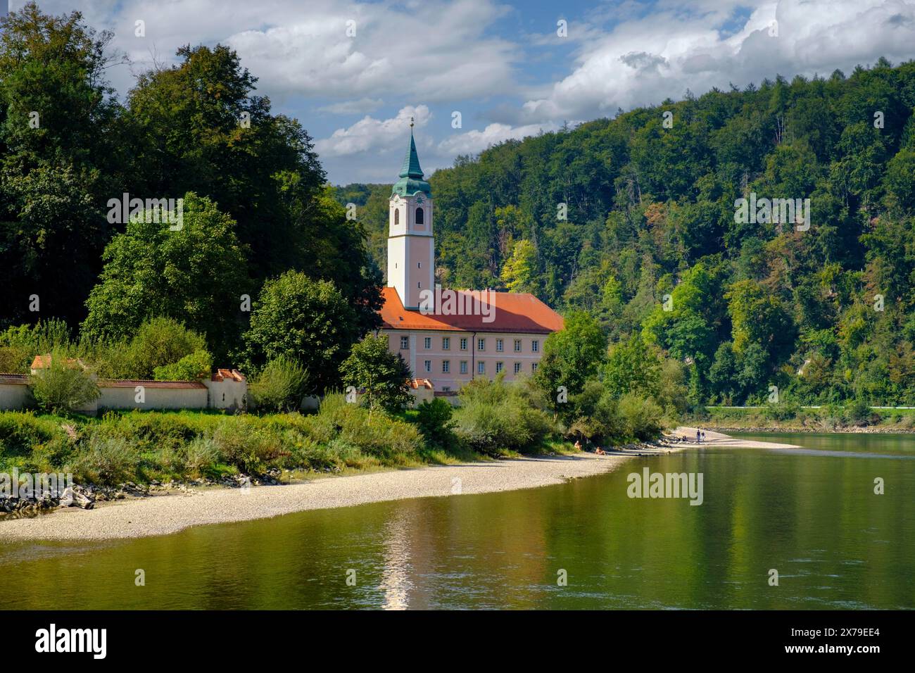 Weltenburg Monastery on the Danube, Danube Gorge, Weltenburger Enge ...