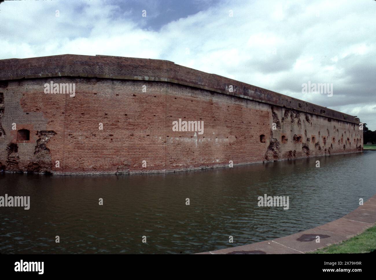 Savannah GA. USA. 1983. Ft. Pulaski. On Thursday morning of April 10 ...