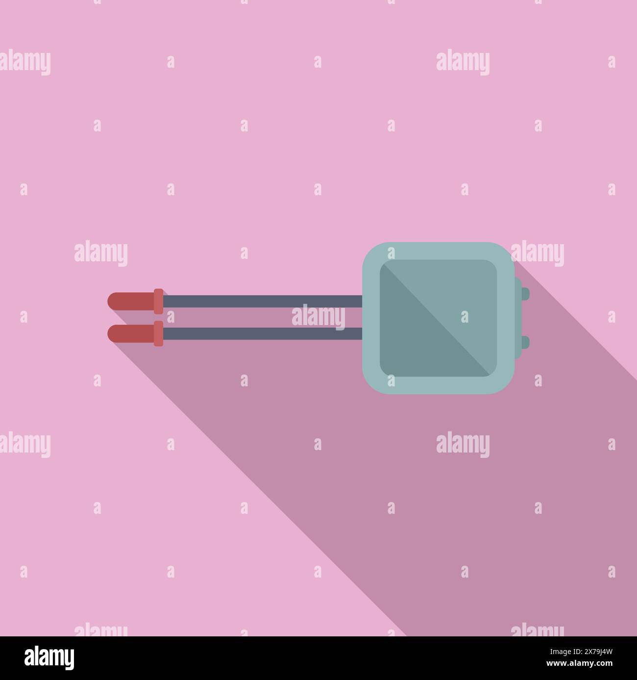 Vector illustration of a simplified sphygmomanometer used for medical ...