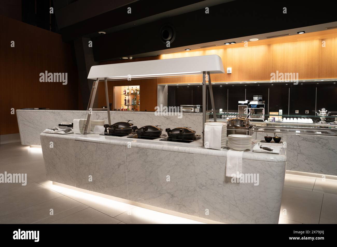 DOHA, QATAR - OCTOBER 13, 2023: Platinum and Gold Lounge - North at ...