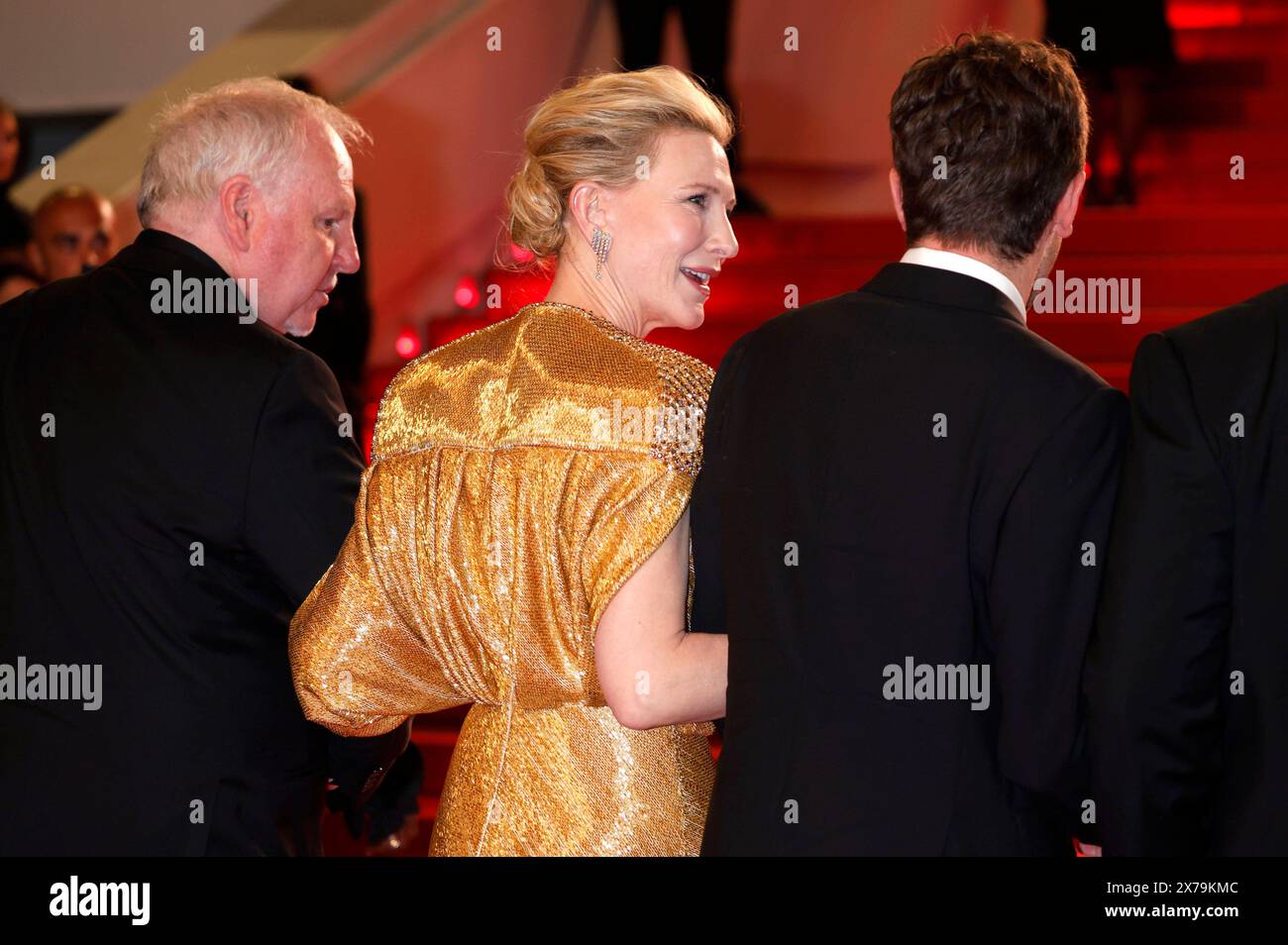 Guy Maddin, Cate Blanchett und Evan Johnson bei der Premiere des Kinofilms Rumours auf dem ...