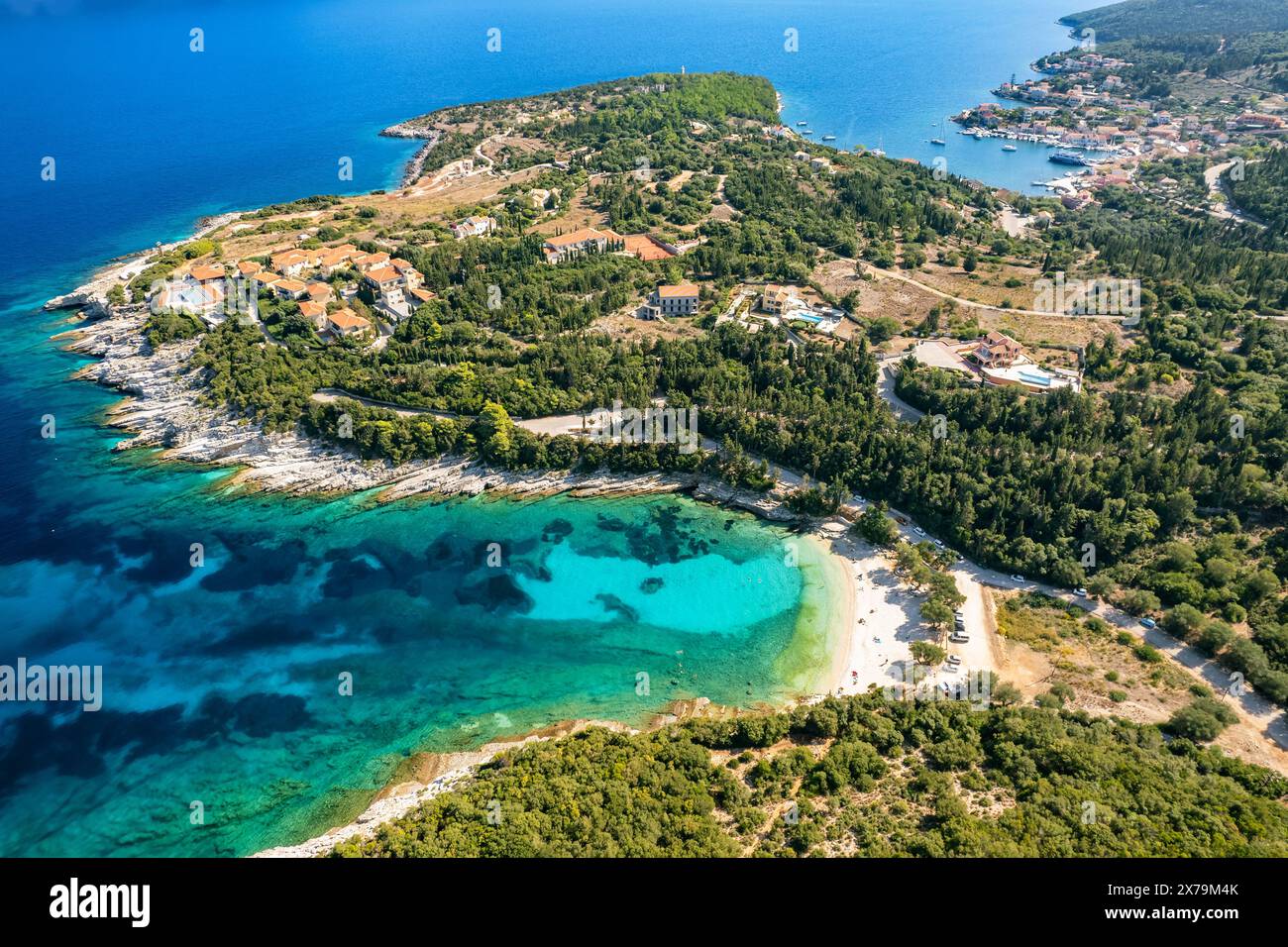 Emplisi fiskardo beach hi-res stock photography and images - Alamy