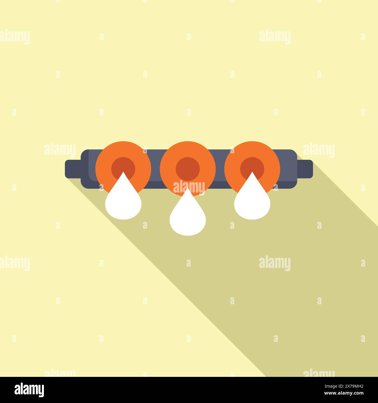 Traffic flow direction sign Stock Vector Images - Alamy