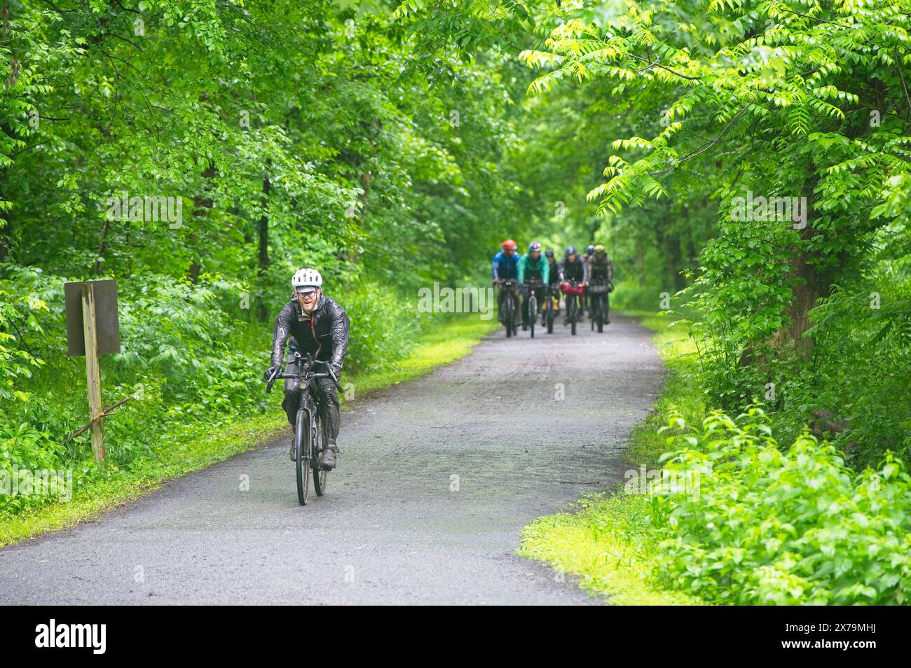 UNITED STATES: 05182024: The TransVirginia Bike Route is a 565-mile ...