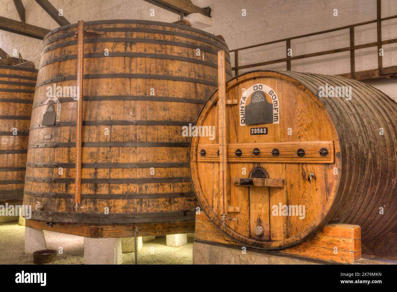 Port Wine Storage Barrels, Alto Douro Wine Valley, UNESCO World ...