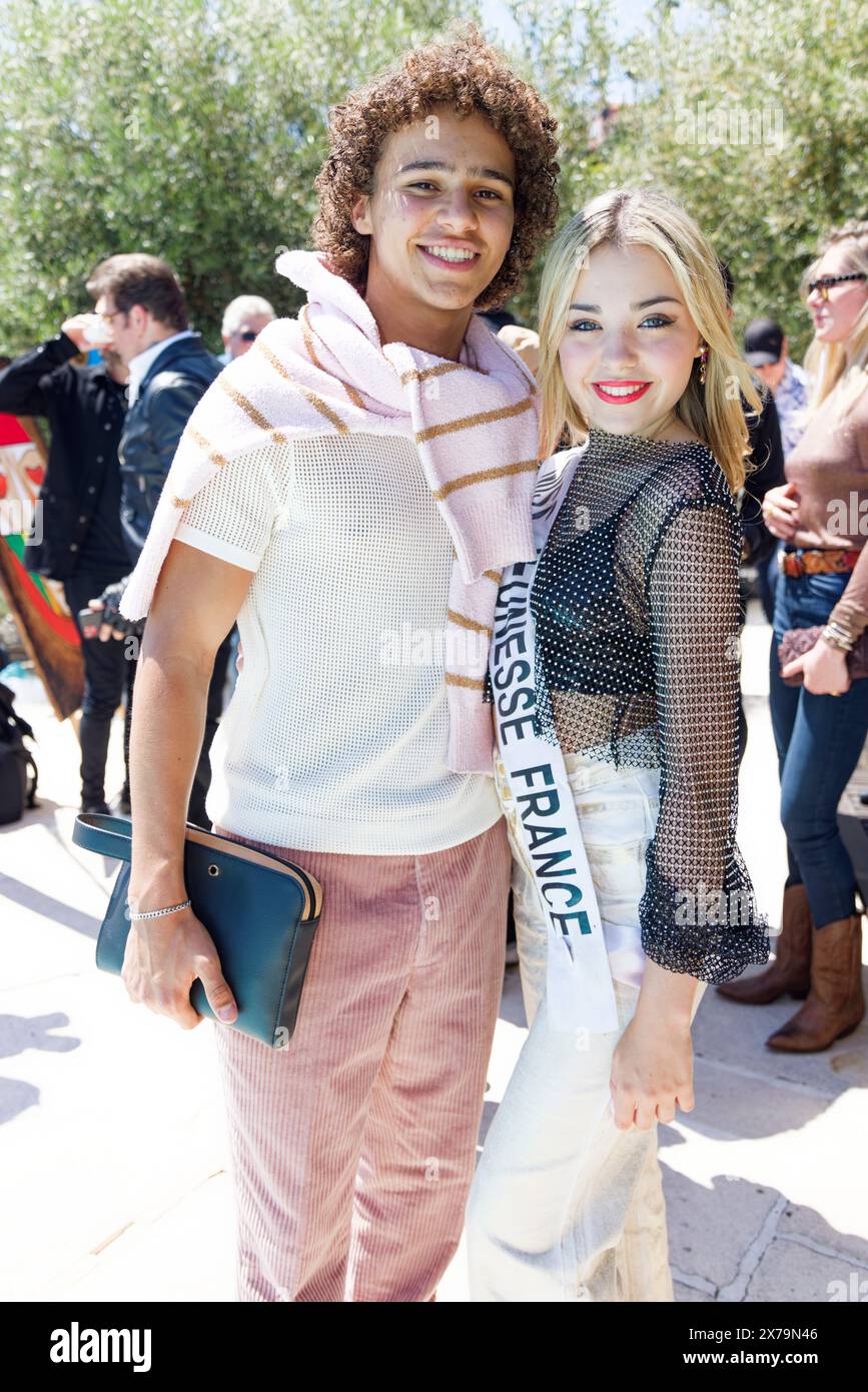 Vallauris, France. 18th May, 2024. Singer Matisse Jones attends the ...