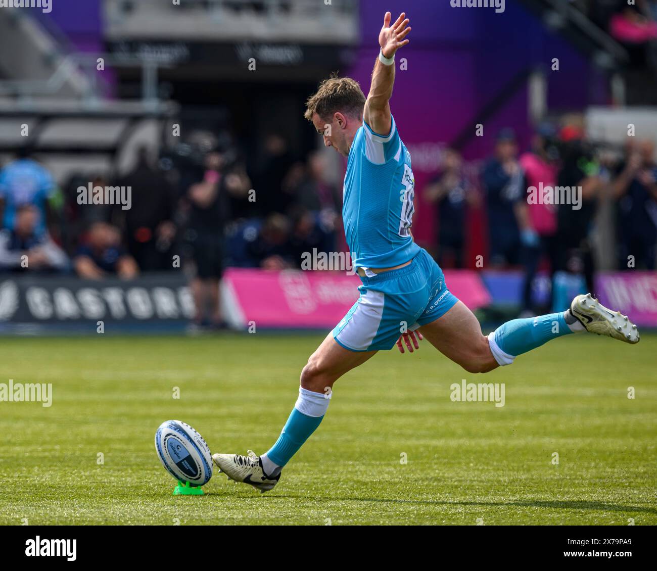 LONDON, UNITED KINGDOM. 18th, May 2024. Owen Farrell of Saracens (Capt ...