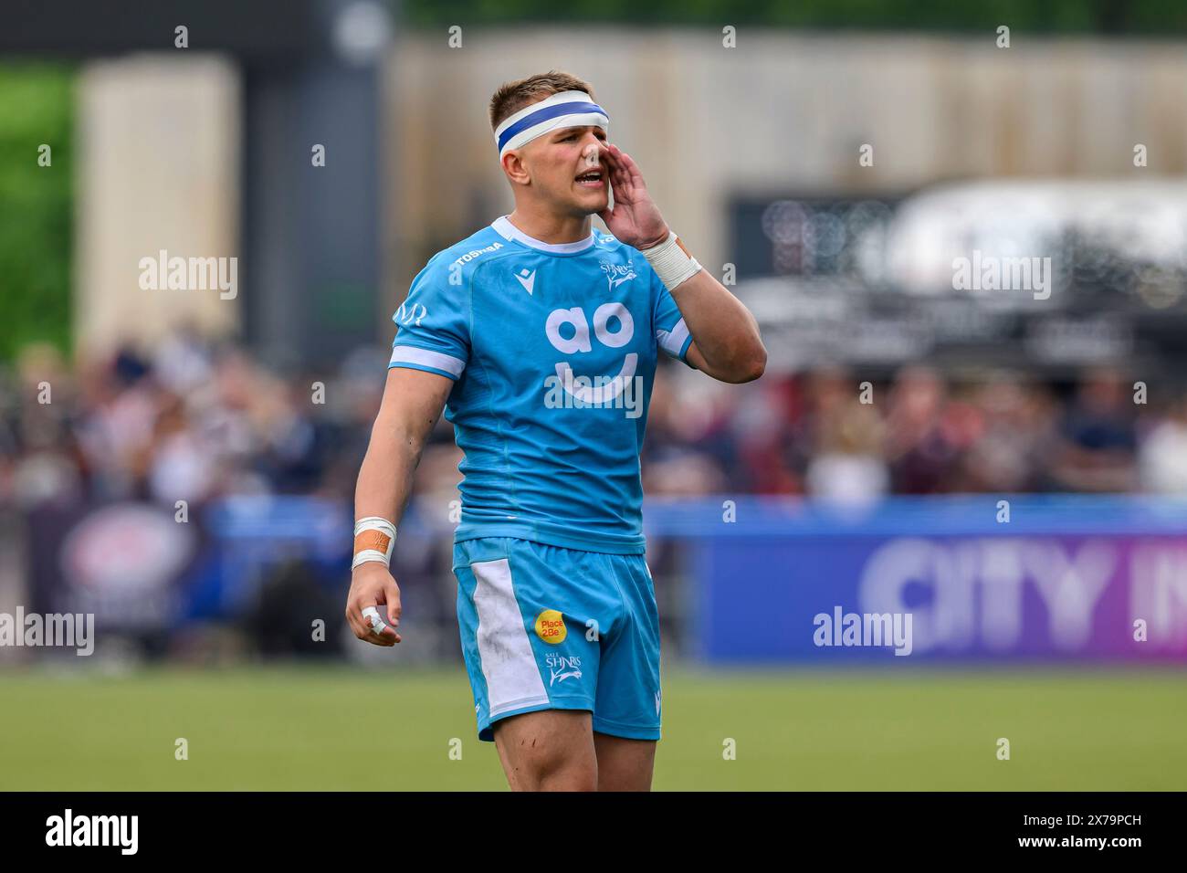 LONDON, UNITED KINGDOM. 18th, May 2024. Joe Carpenter of Sale Sharks ...
