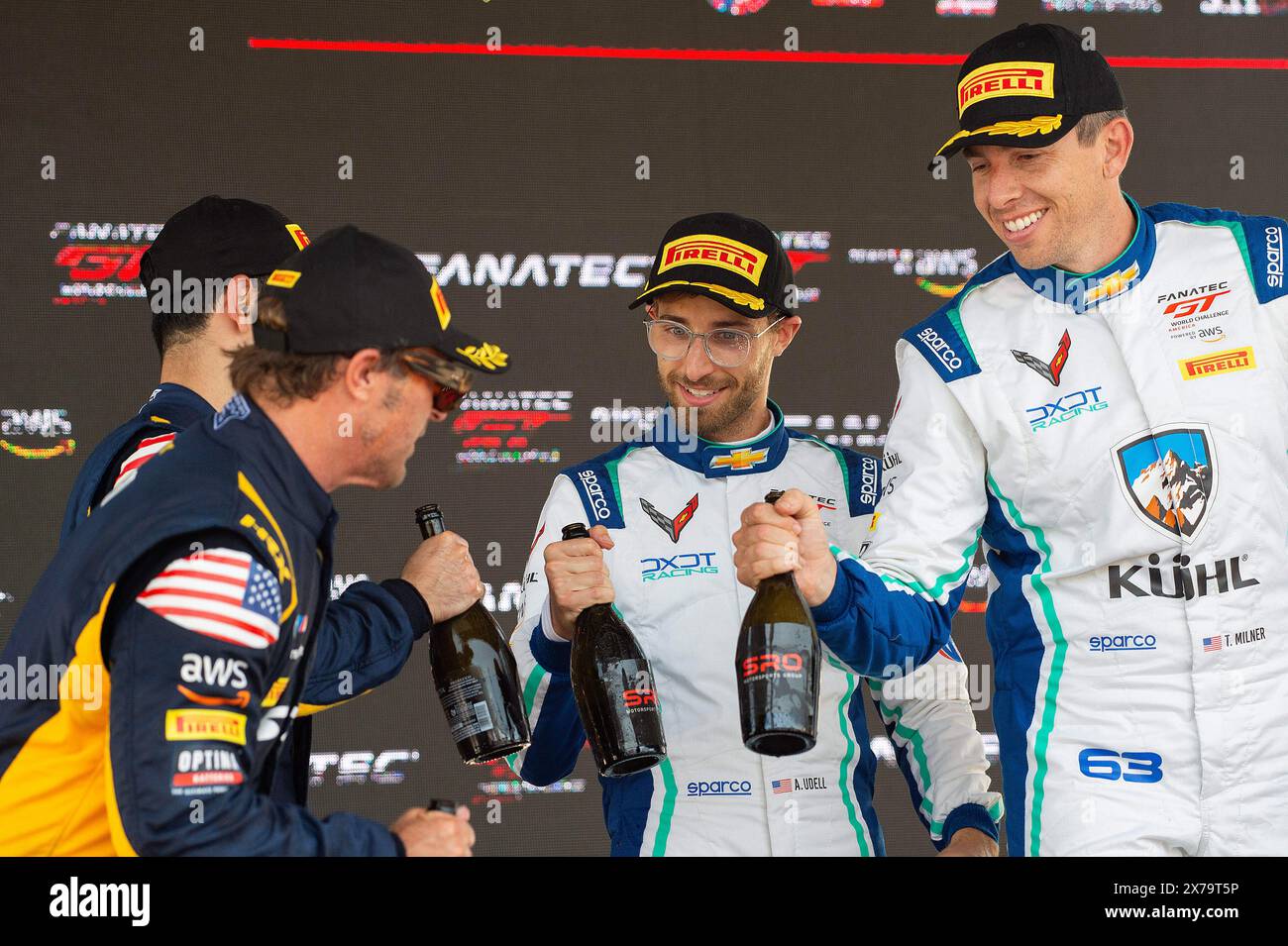 The Americas. 18th May, 2024. Alec Udell and Tommy Milner (63 ...