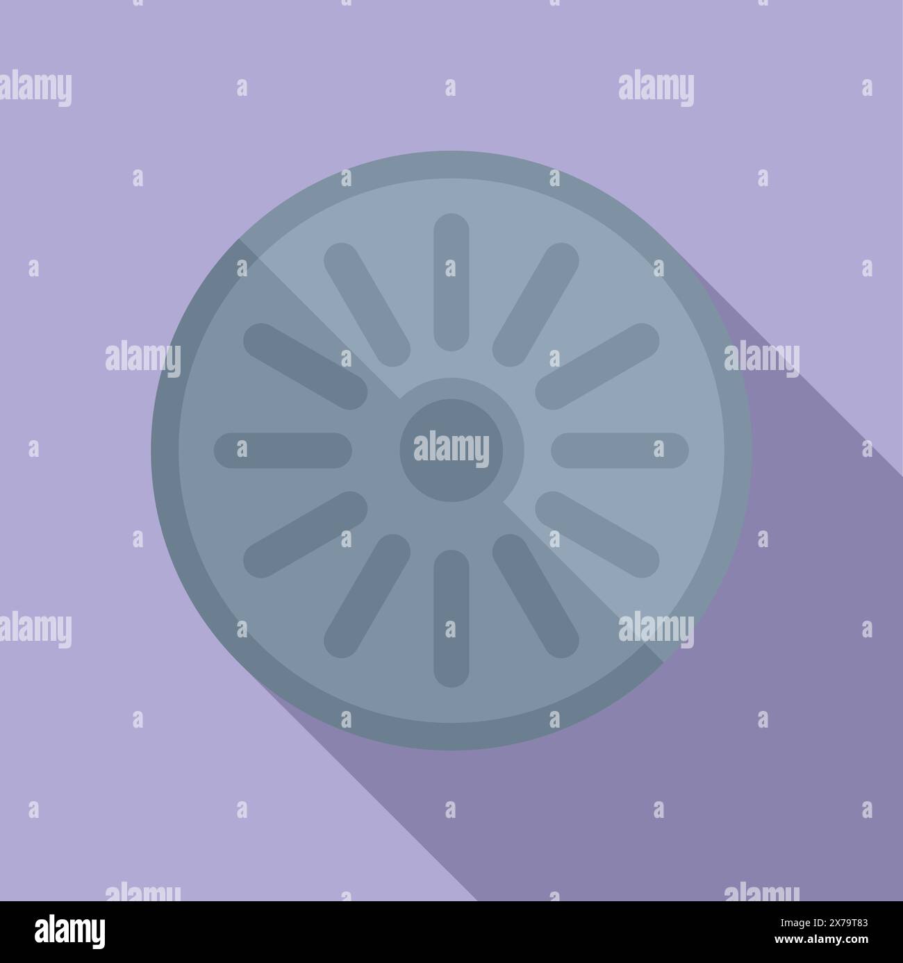 Modern abstract sunburst wheel design with vector illustration, 3d ...