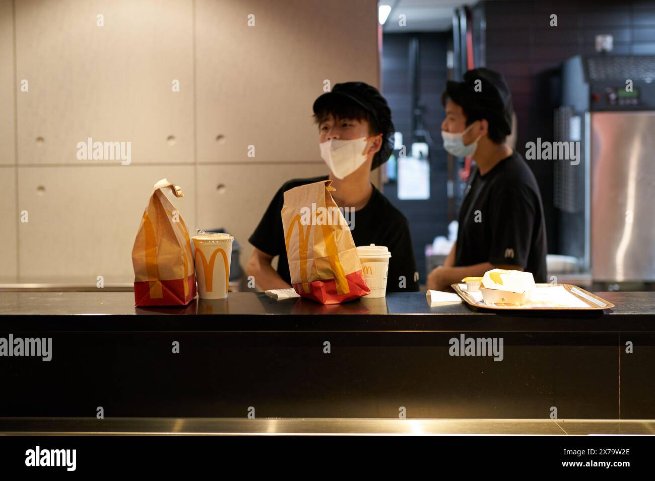 Mcdonald's restaurant order counter hi-res stock photography and images ...