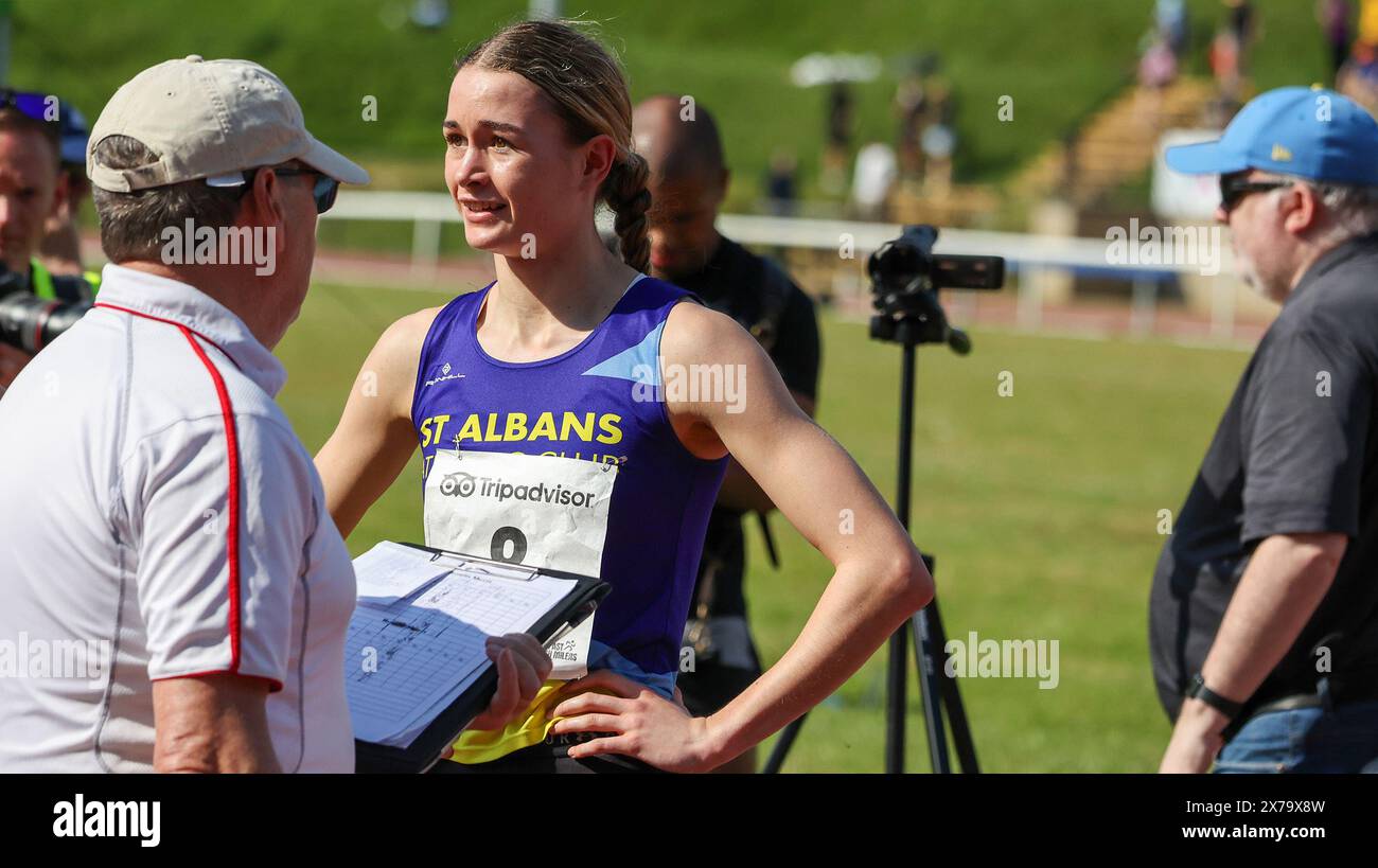 Mary Peters Track, Belfast, Northern Ireland, UK. 11th May 2024 ...